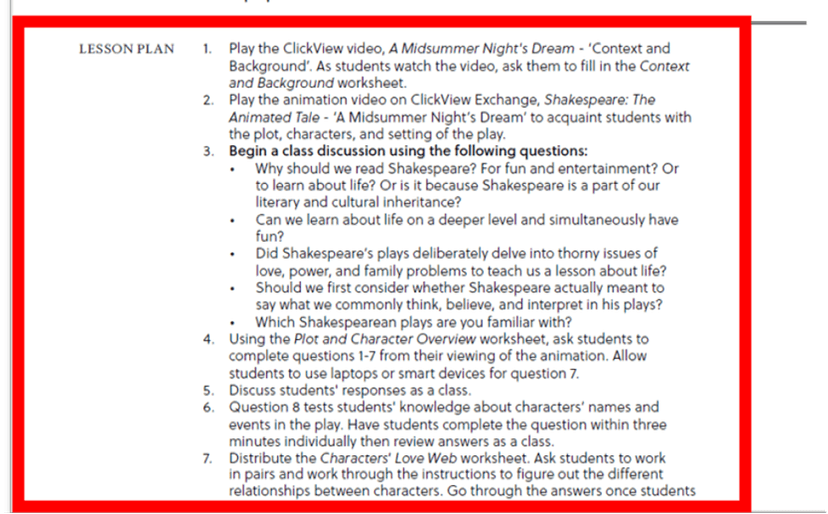 How to Plan a Lesson in 6 Steps | ClickView