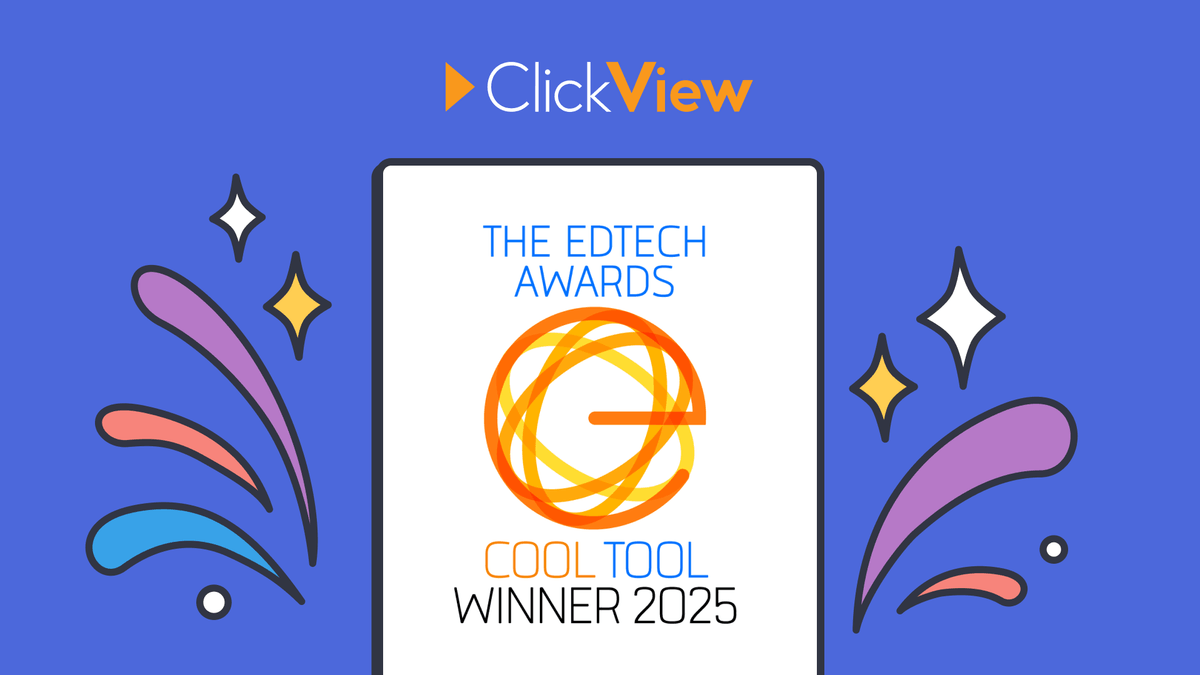 ClickView Wins 2025 EdTech Cool Tool Award for Video-Based Learning Solution | ClickView