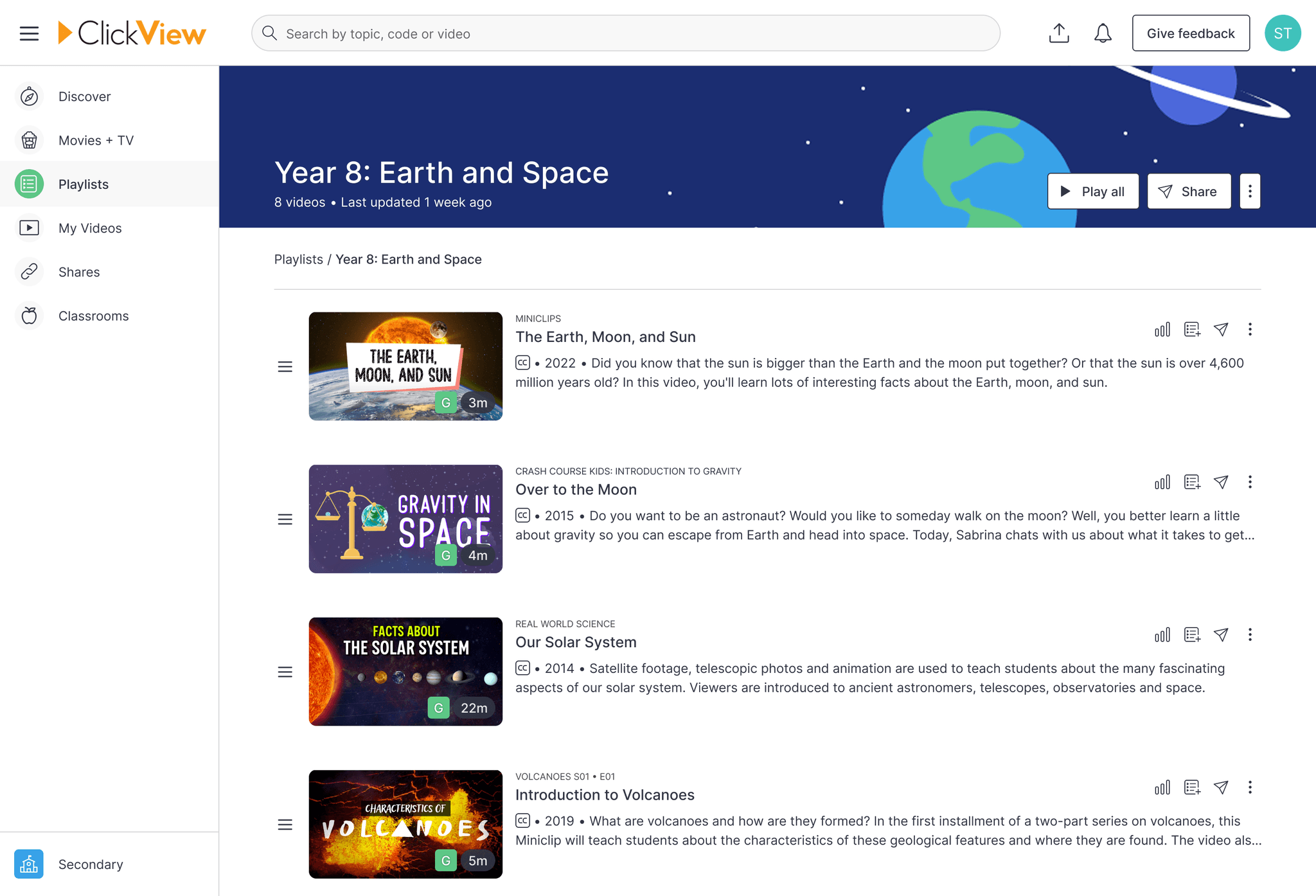 Create, Upload & Share Videos for Schools | ClickView