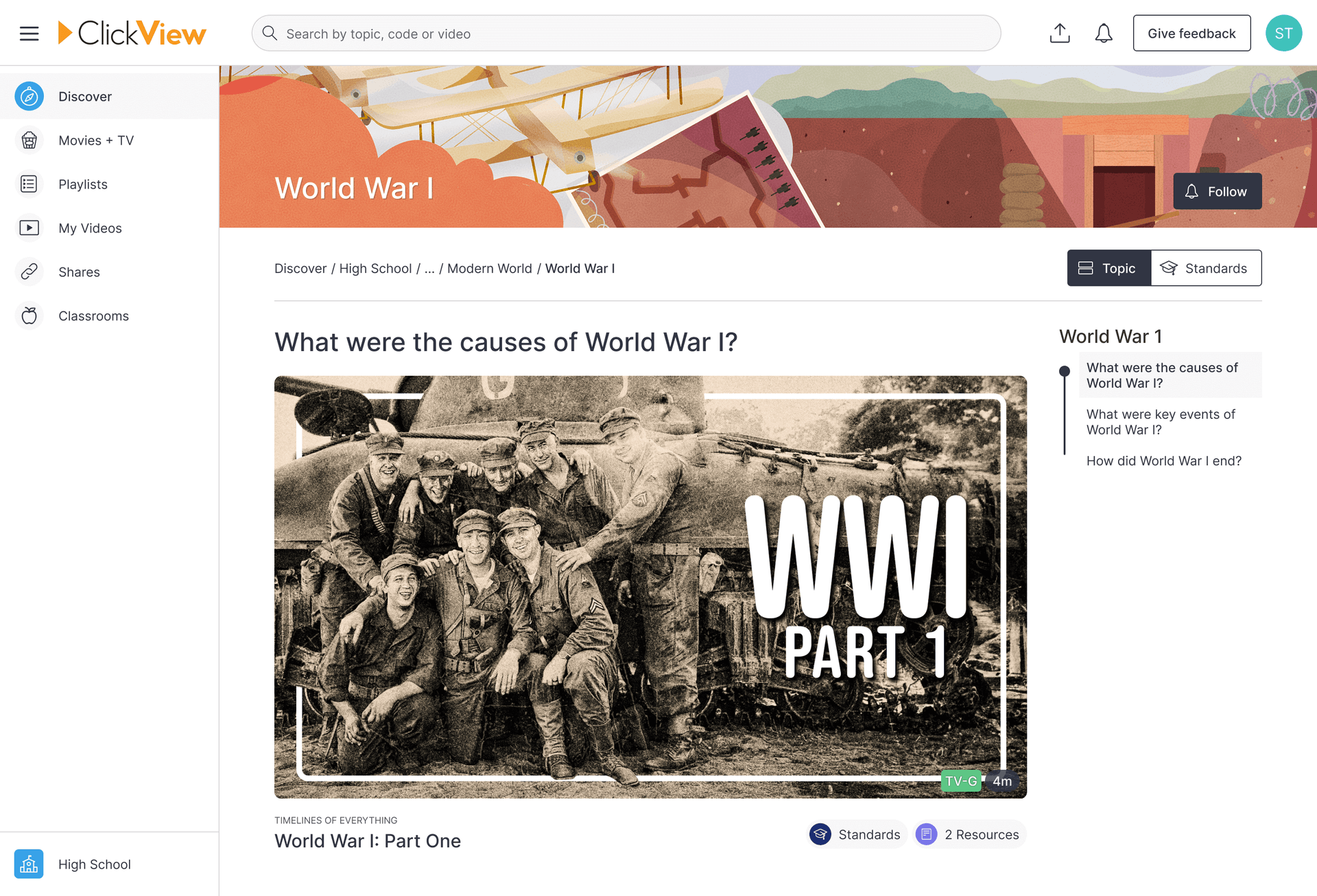 Educational Movies & TV Shows for Teachers | ClickView