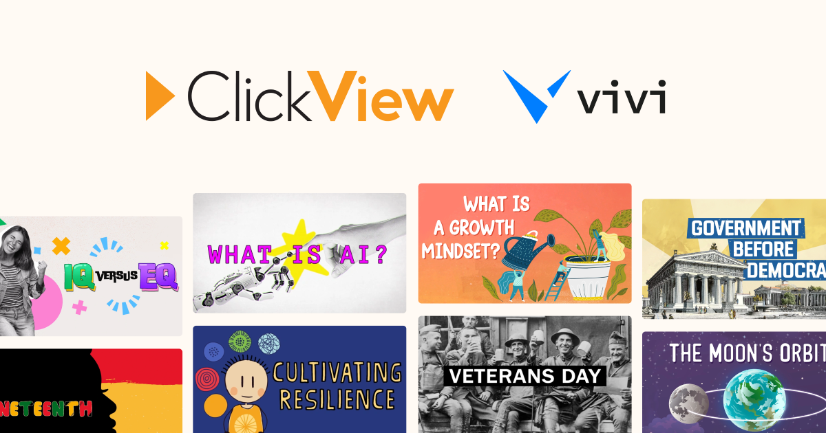 The new Vivi and ClickView integration | ClickView